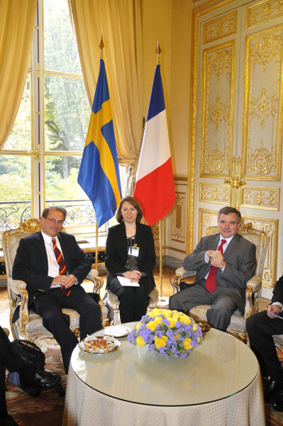 Assemblée nationale - Entretien avec M. Per Westerberg, Président du ...
